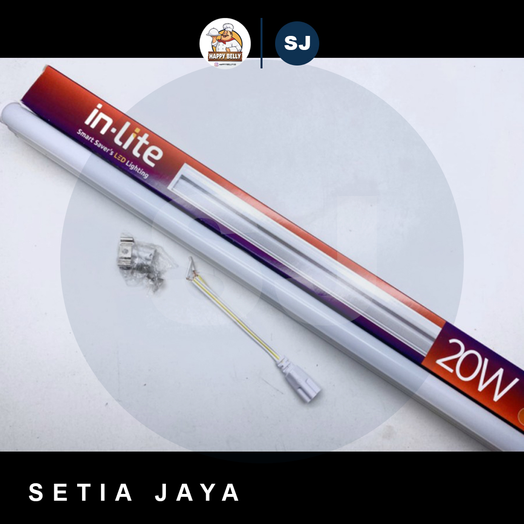 LAMPU LED T5 14W 14 WATT INLITE IN-LITE INT5003 60 CM - PuTIH / KUNING ...