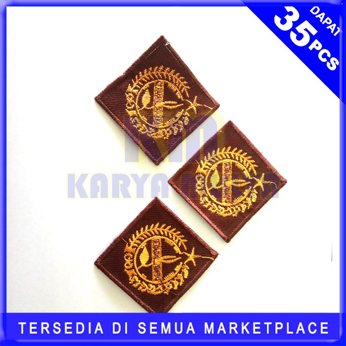 Bed Kitri Tunas Pramuka Putra - Bed Saku Putra - Bordir Pramuka - Karya ...