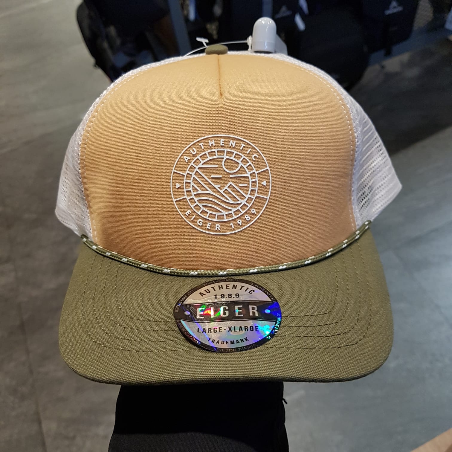 TOPI EIGER ORIGINAL HAVER CAP | Lazada Indonesia