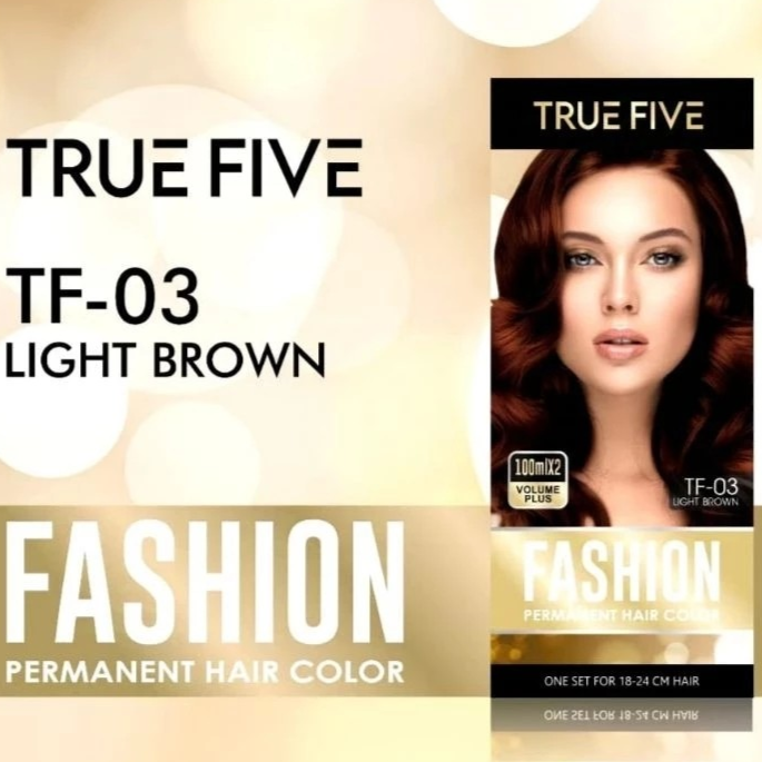 PROMO DISKON 5000 TRUE FIVE Hair Color 100ml Semir Cat Rambut semi ...