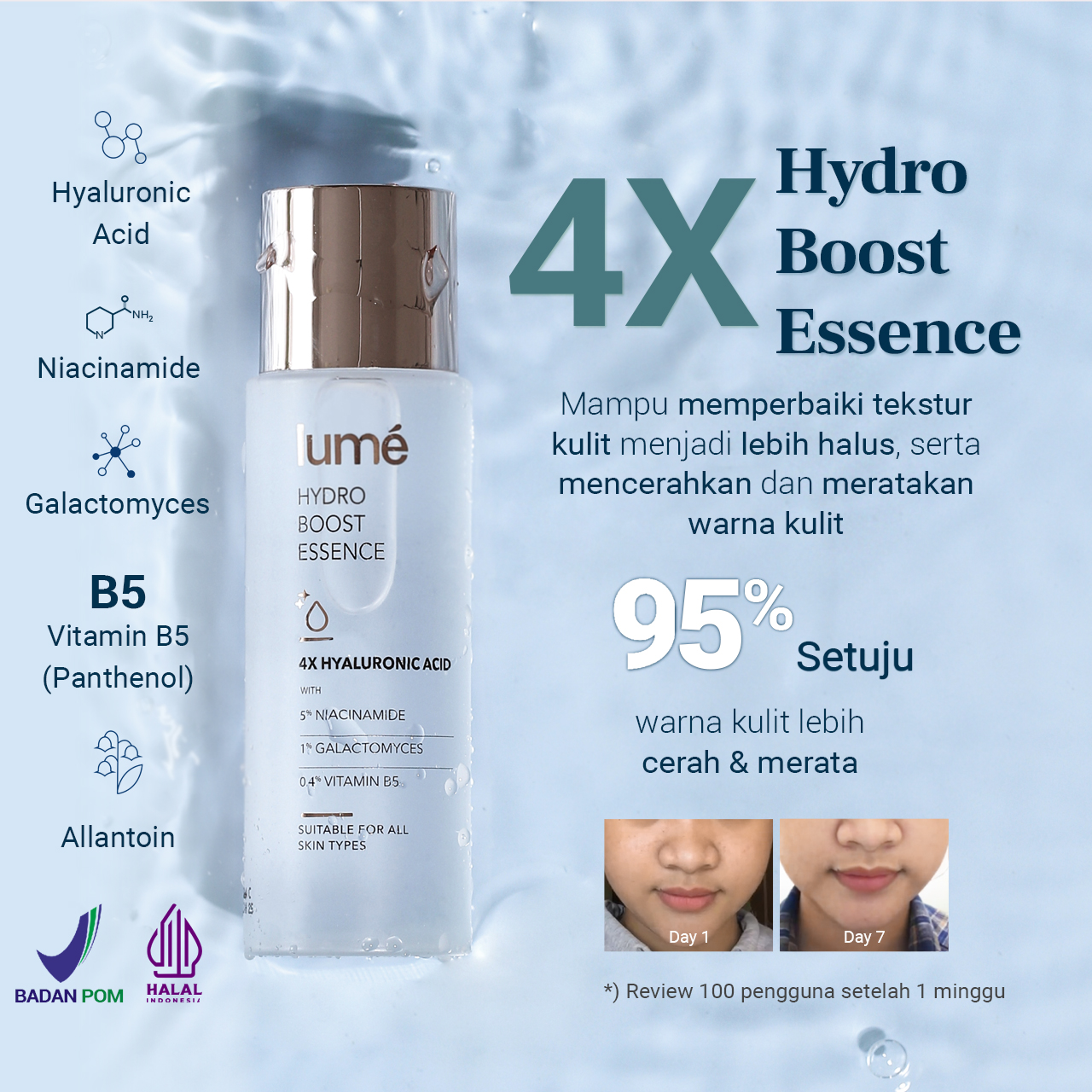 LUME Hydro Boost Essence | Lazada Indonesia