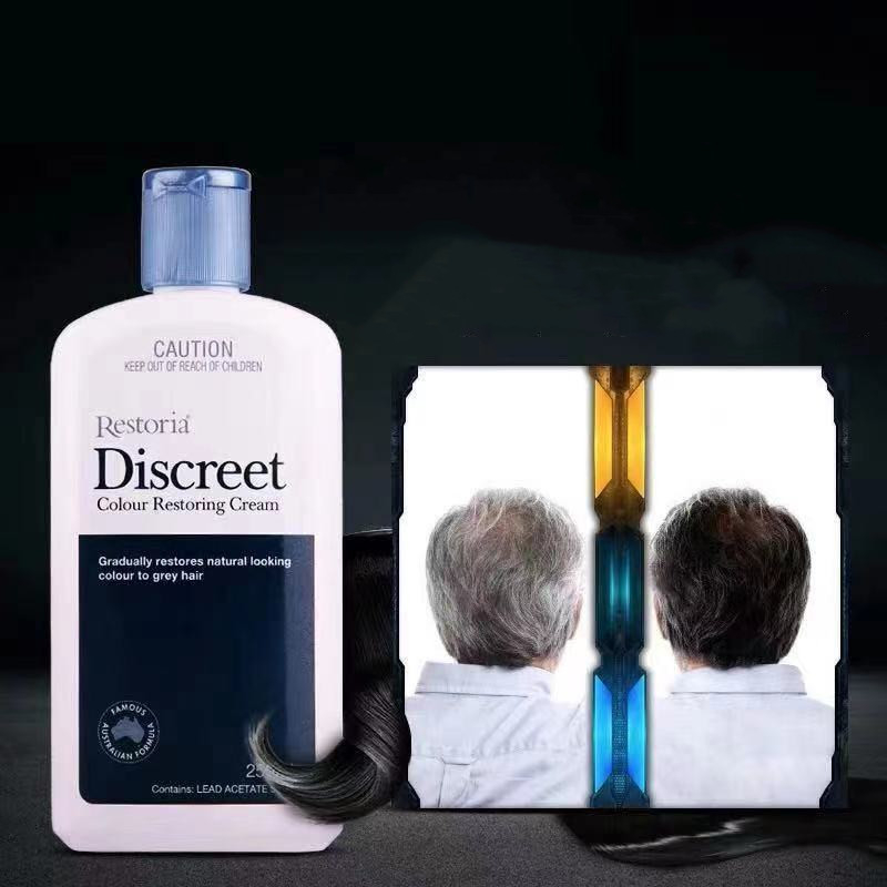 Restoria Discreet Colour Restoring Cream - Reduce Grey Hair (250ml ...