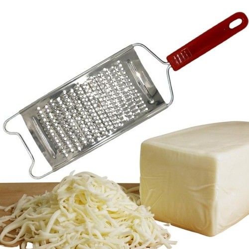 Parut Kelapa Stainless Gagang Merah Parudan Jahe Kunyit Bumbu Serbaguna ...