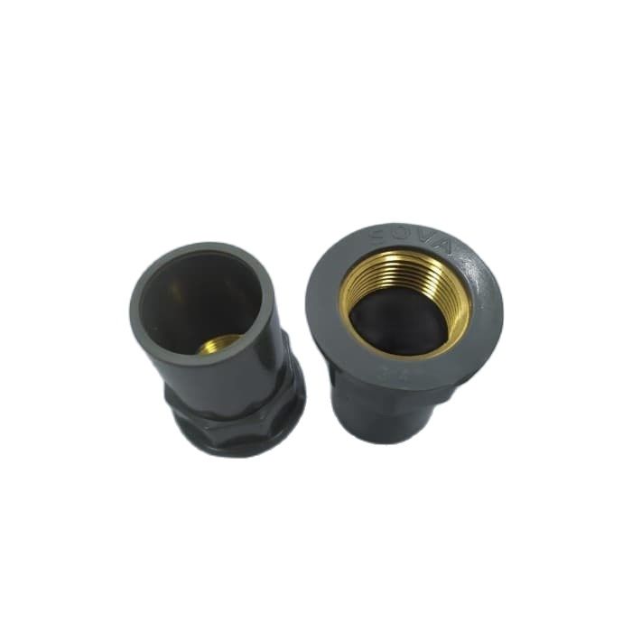 Socket Sok Sock Lurus Drat Dalam SDD PVC 1/2" inch AW / Keni Drat Dalam ...