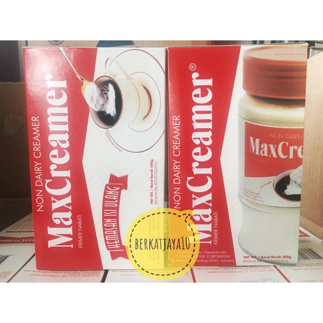 Max Creamer Non Dairy Creamer Krimer Nabati 500gr | Lazada Indonesia