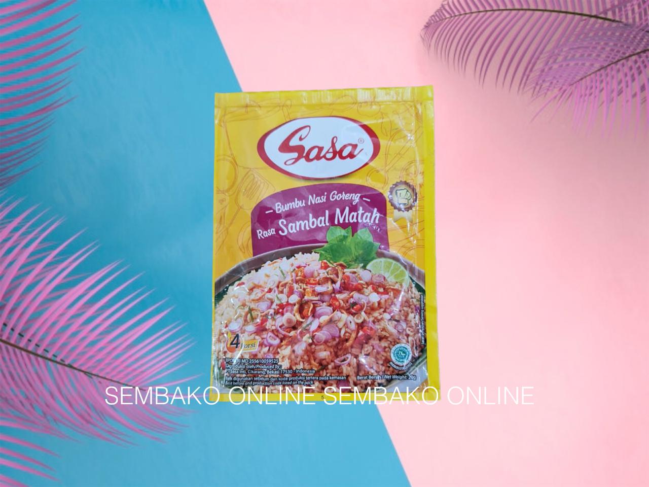 SASA Bumbu Nasi Goreng SAMBAL MATAH 20gr / Bumbu Instant | Lazada Indonesia