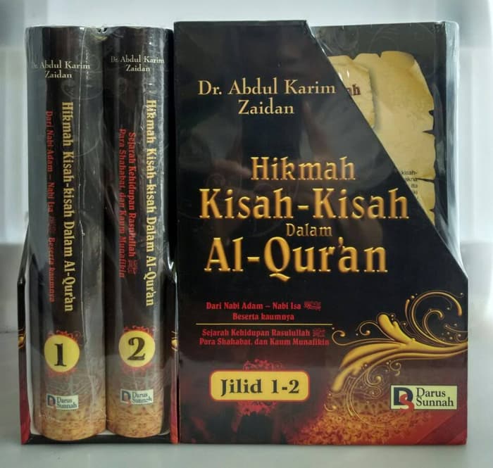 Paket Lengkap 2 Buku HIKMAH KISAH-KISAH DALAM AL-QUR'AN -DARI Nabi Adam hingga Nabi Isa ...