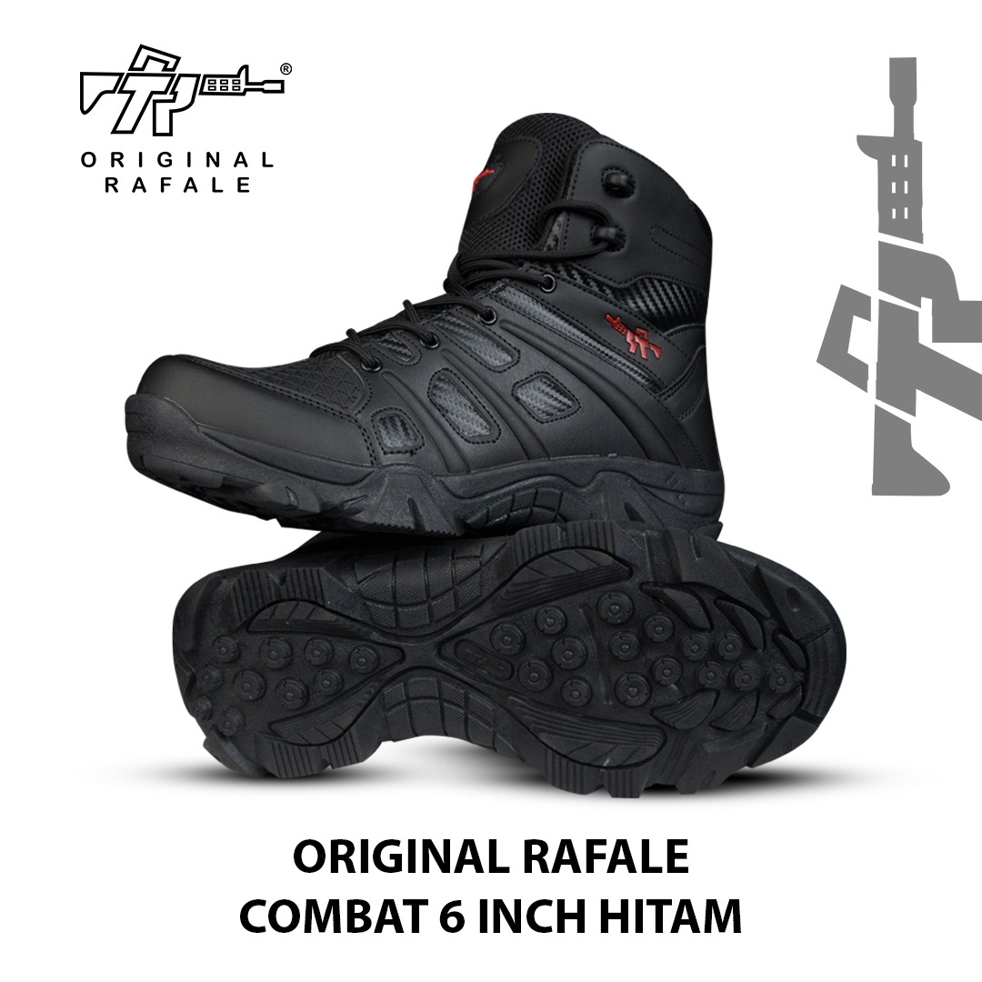 Sepatu Rafale Combat 6 Inch Gurun / Sepatu Tactical Airsoft Combat ...