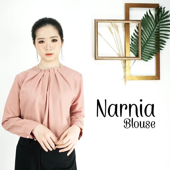 ATASAN WANITA/BLOUSE WANITA FASHION KOREAN STYLE FASHION MUSLIM WANITA ...