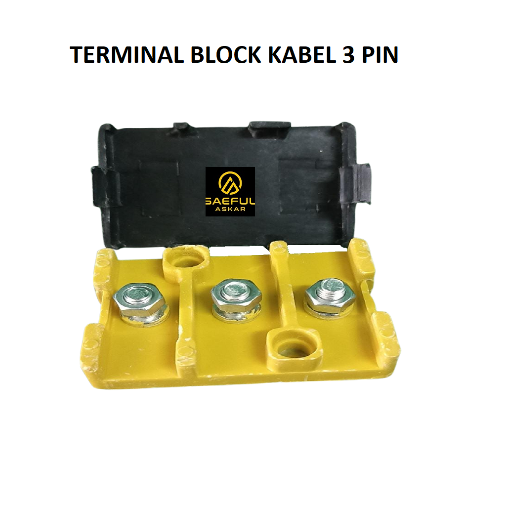 Terminal Block Lubang 3 - Spare Part Onderdil Sepeda Listrik SELIS e ...