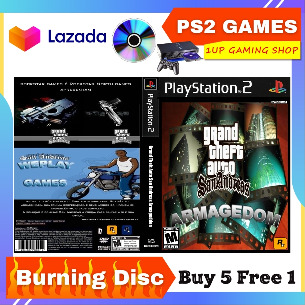 Kaset DVD Game PS2 GTA Armageddon | Lazada Indonesia