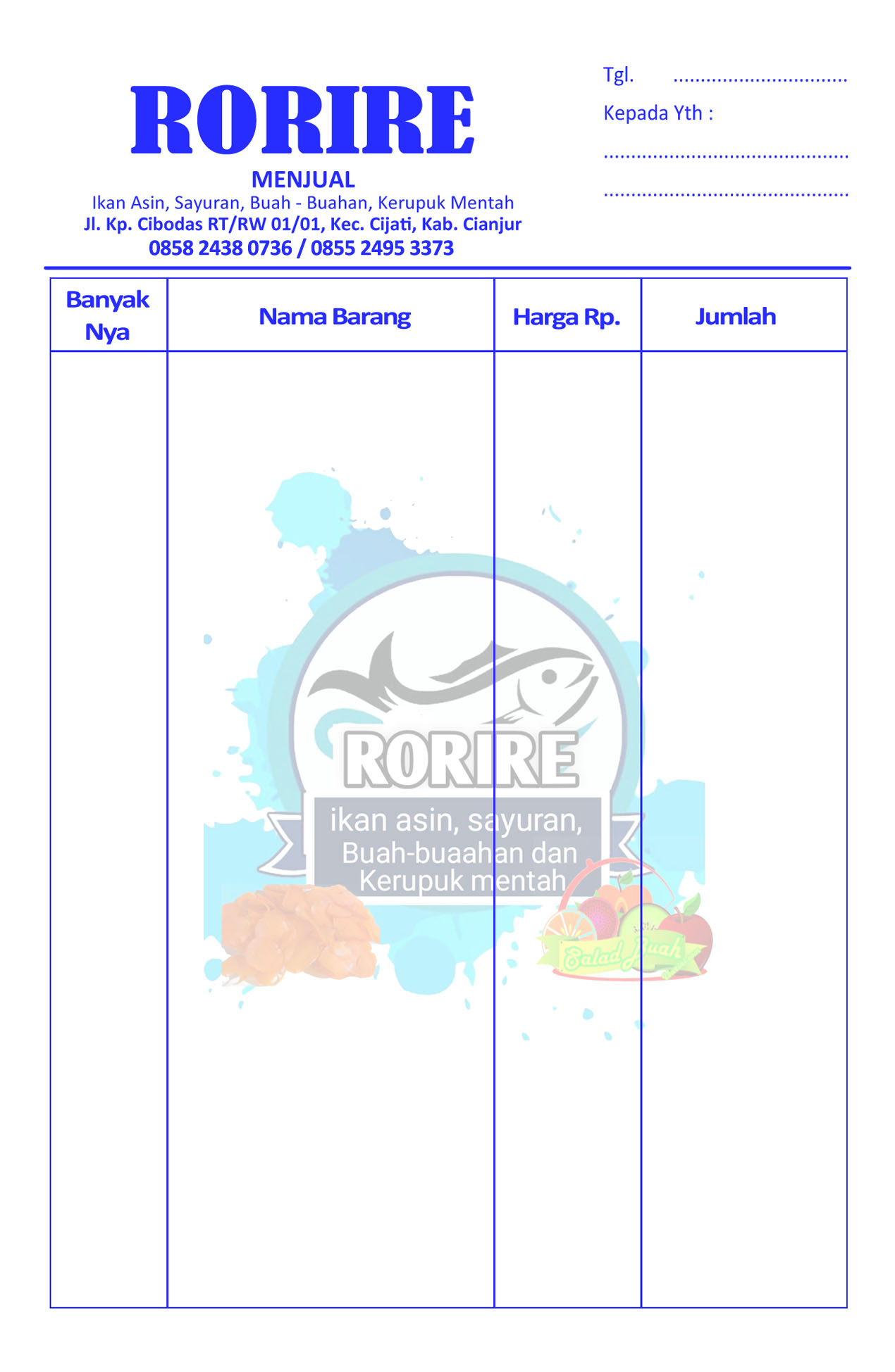 CETAK NOTA 1/4 FOLIO 2 RANGKAP | CETAK NOTA CUSTOM 2 PLY | CETAK NOTA ...