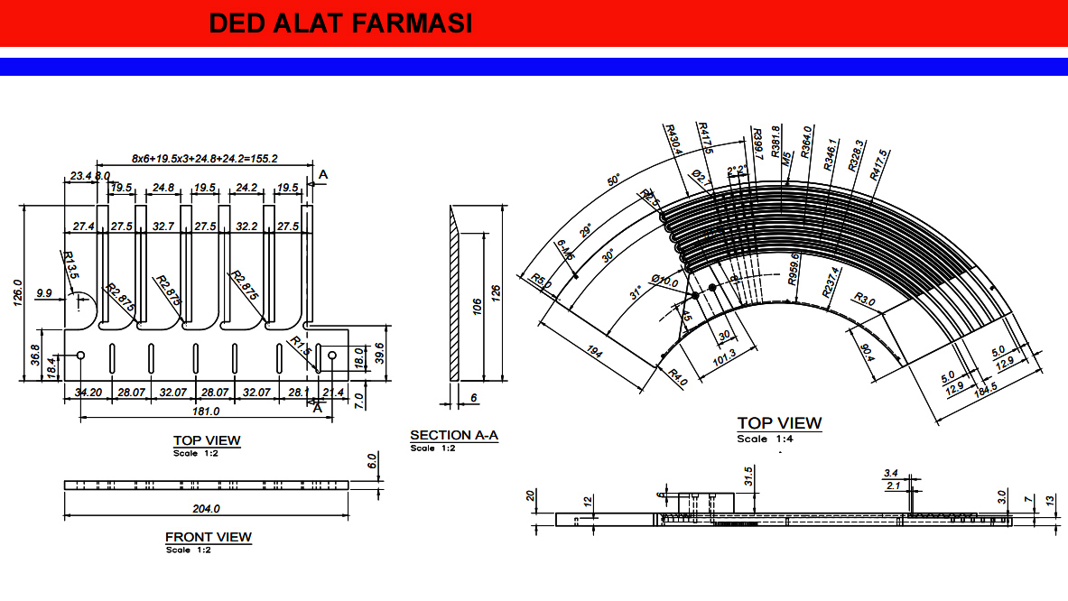 Desain Ded Alat Farmasi autocad | Lazada Indonesia