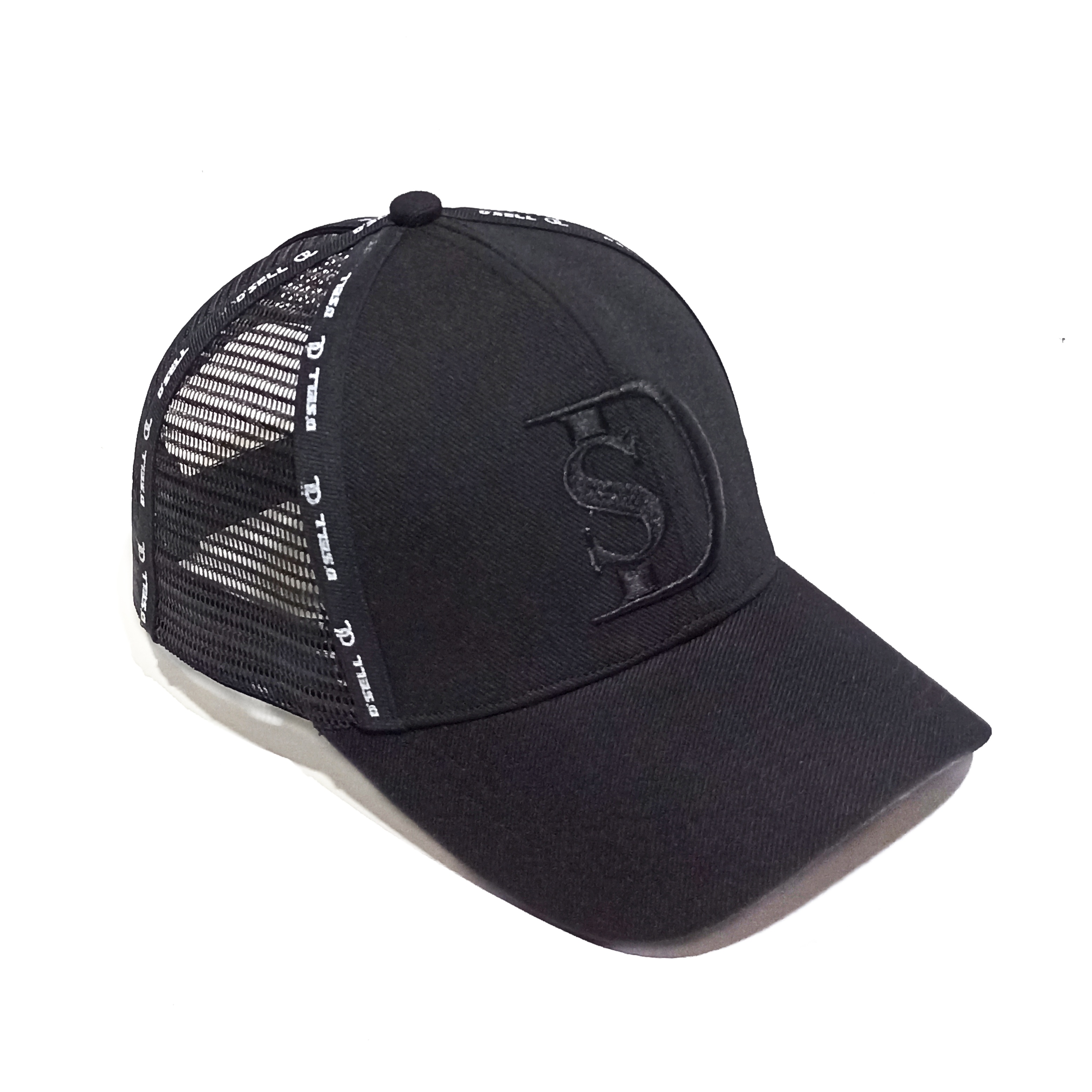 Topi Pria Topi Keren Bandung Black | Topi Trucker Cap | Topi Baseball ...