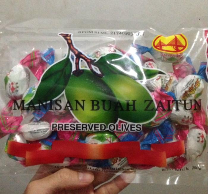 Hai Wan Qiao Manisan Buah Zaitun Kana Tanpa Biji Permen Imlek Chinese ...