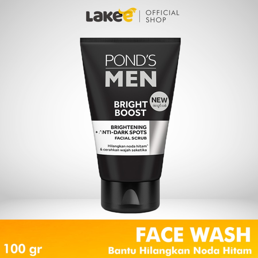 Ponds Men Facial Wash Bright Boost Brightening and Anti Dark Spot Face ...