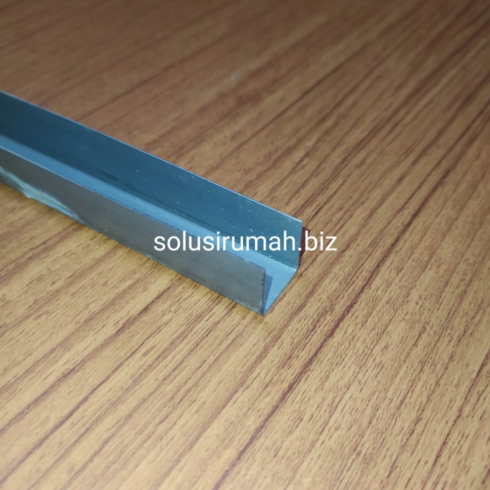 kanal c channel bawah 100cm REL PINTU DORONG 17 X 15MM RAIL 1M 1 M 1ME ...