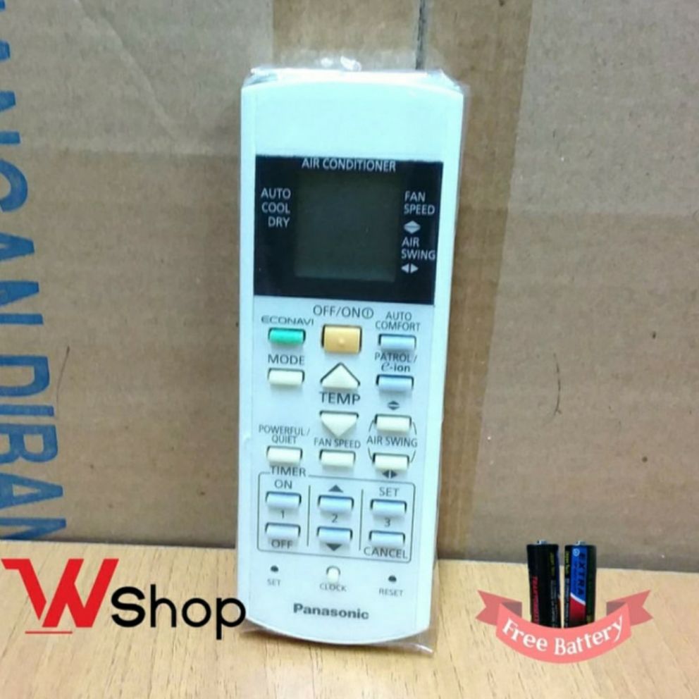 Remot AC Panasonic Econavi Patrol Eion Original | Lazada Indonesia