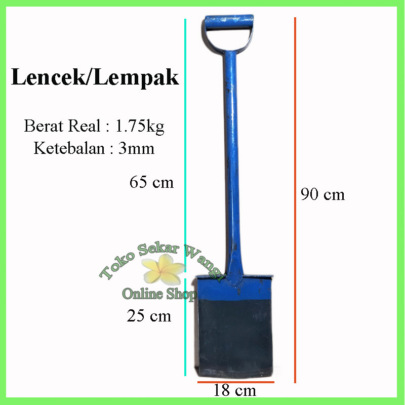 LEMPAK / LENCEK GAGANG PIPA BESI/ BAWAK / SEKOP / LINGGIS BESI GALI ...