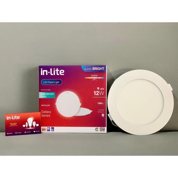 LAMPU PLAFON / PANEL LIGHT LED INLITE 12 WATT - INPS628R | Lazada Indonesia