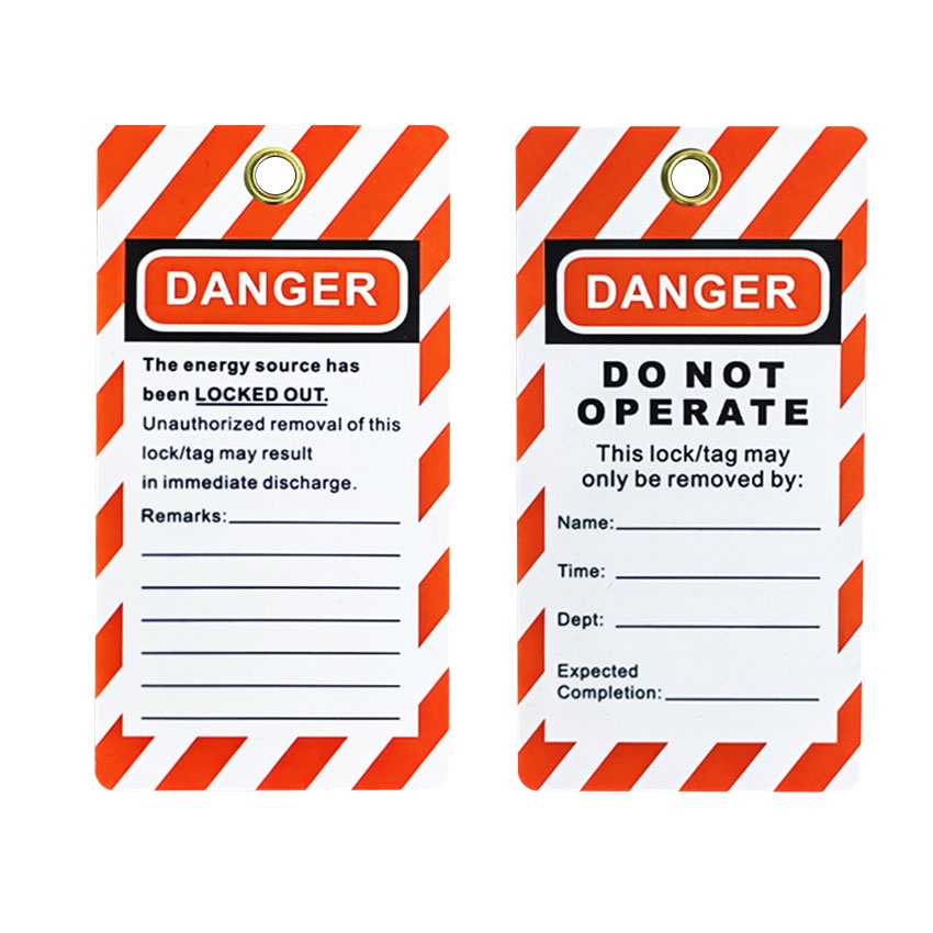 LOTO Kunci Lockout Tag Out Tagout Kit LOTO Gembok Safety Warning Hasps ...