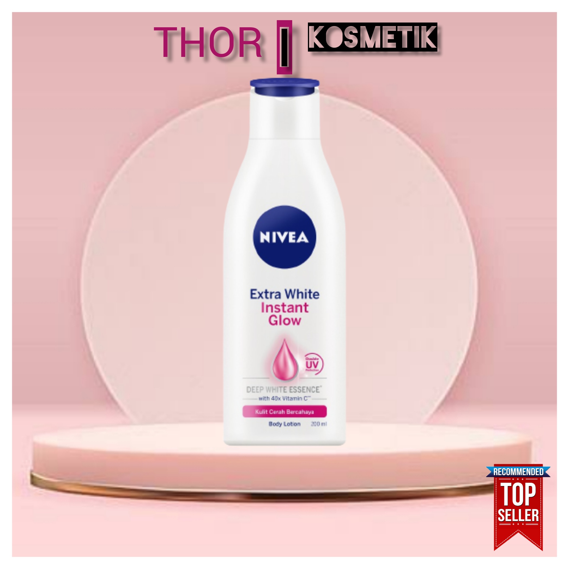 Nivea Extra White Body Lotion 200ml Instant Glow Bpom Lazada Indonesia