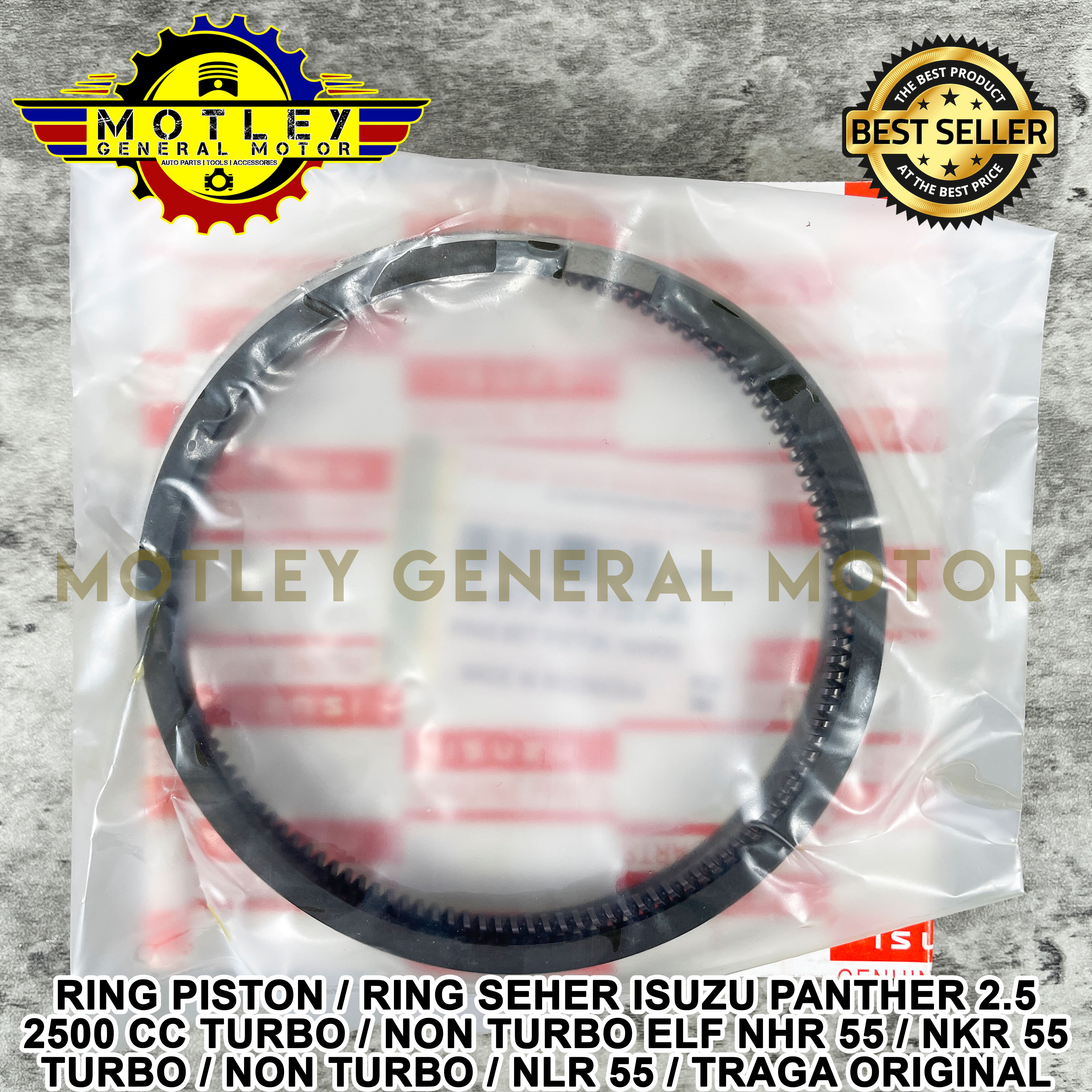 RING SEHER SEKER RING PISTON ISUZU PANTHER 2.5 2500 CC TURBO / NON ...