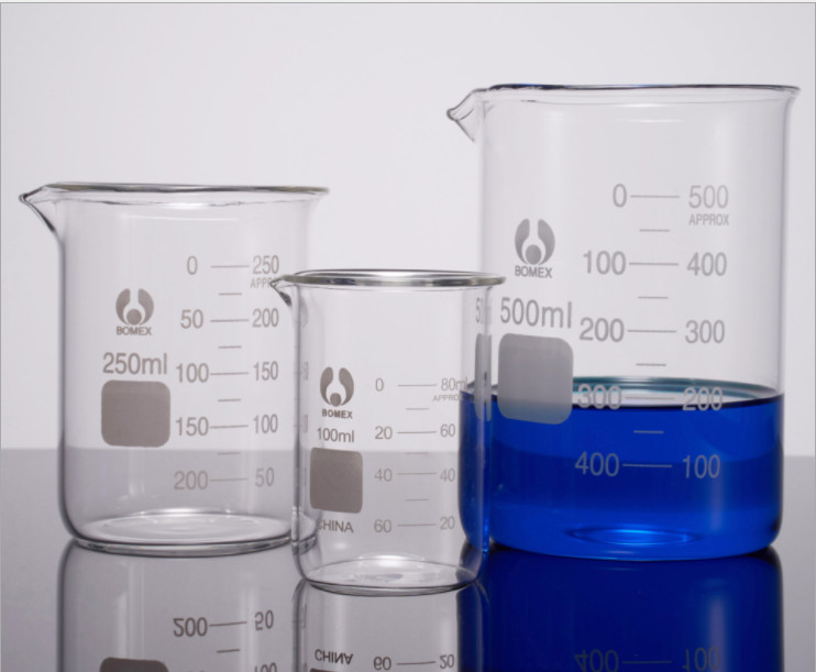 BOMEX Beaker Glass Low Form / Beaker Kaca 10 ml | Lazada Indonesia