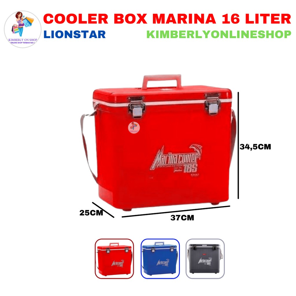 Marina Cooler Box Kotak Es 16 Liter I-17 18S Lion Star | Lazada Indonesia