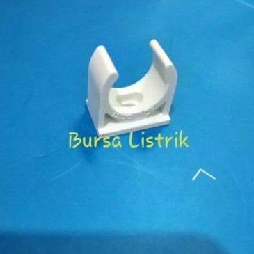 Klem Pipa U 25mm Klem C pipa pvc 25 mm ECER | Lazada Indonesia