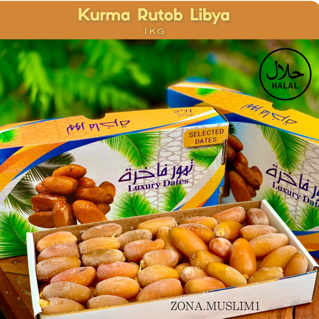 Kurma Ruthob libya 1kg | Kurma segar 1kg | Lazada Indonesia