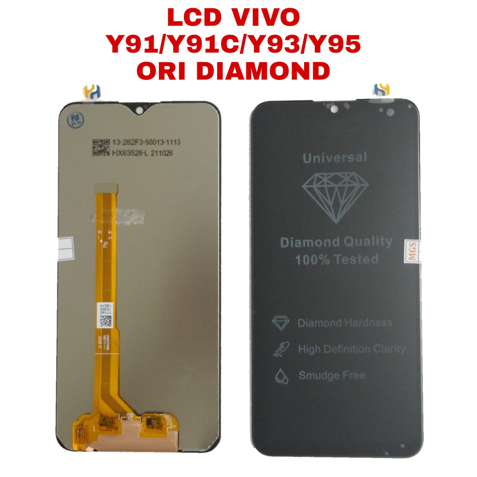 LCD FULLSET VIVO Y91 / Y91C / Y93 / Y95 DIAMOND ~ FULLSET LCD ...