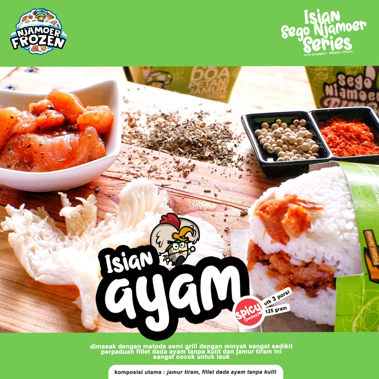 Isian Sego Njamoer Ayam Spicy | Lazada Indonesia