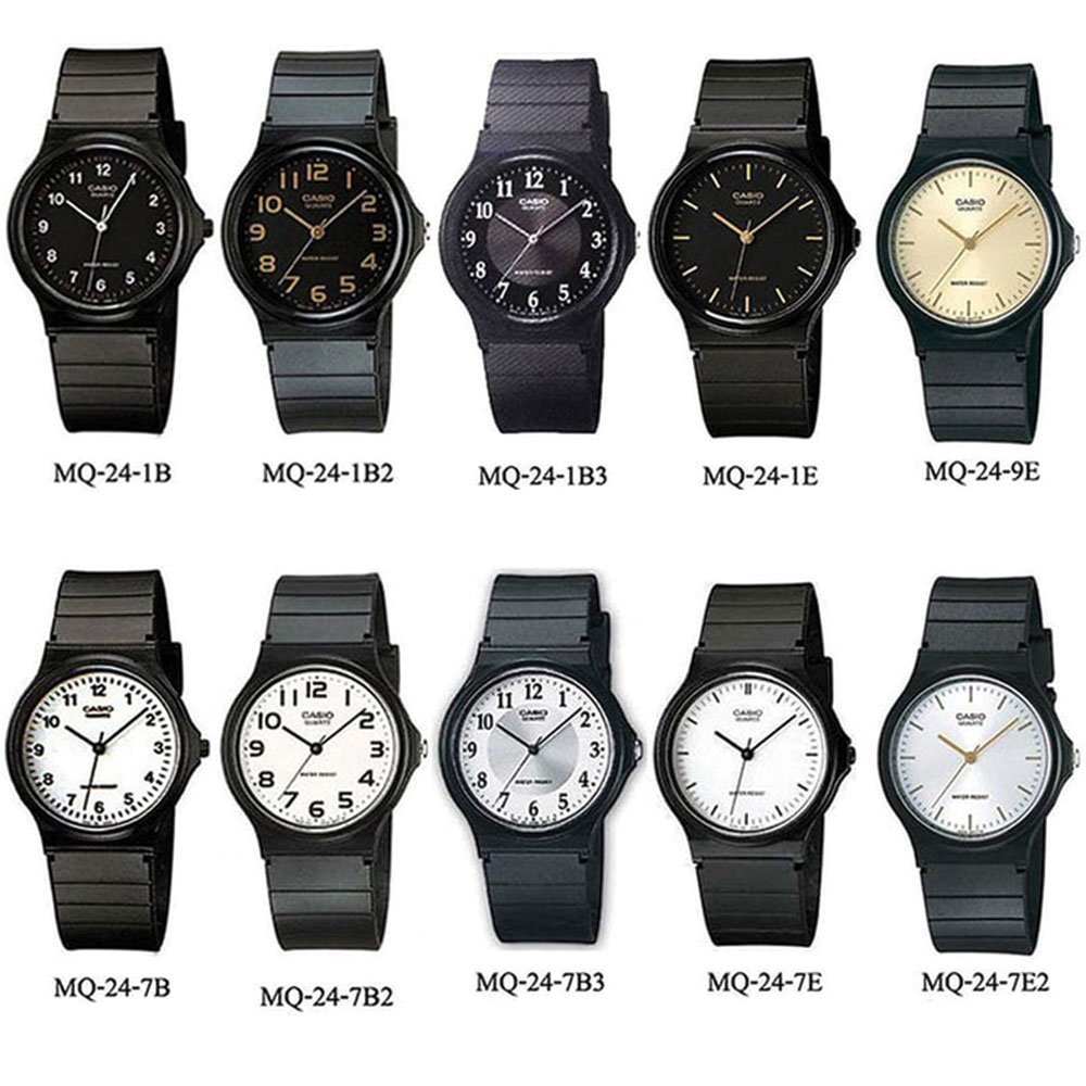 Casio Original MQ-24 / MQ24 / MQ-24-1E 1B 7B 7E Jam Tangan Unisex ...