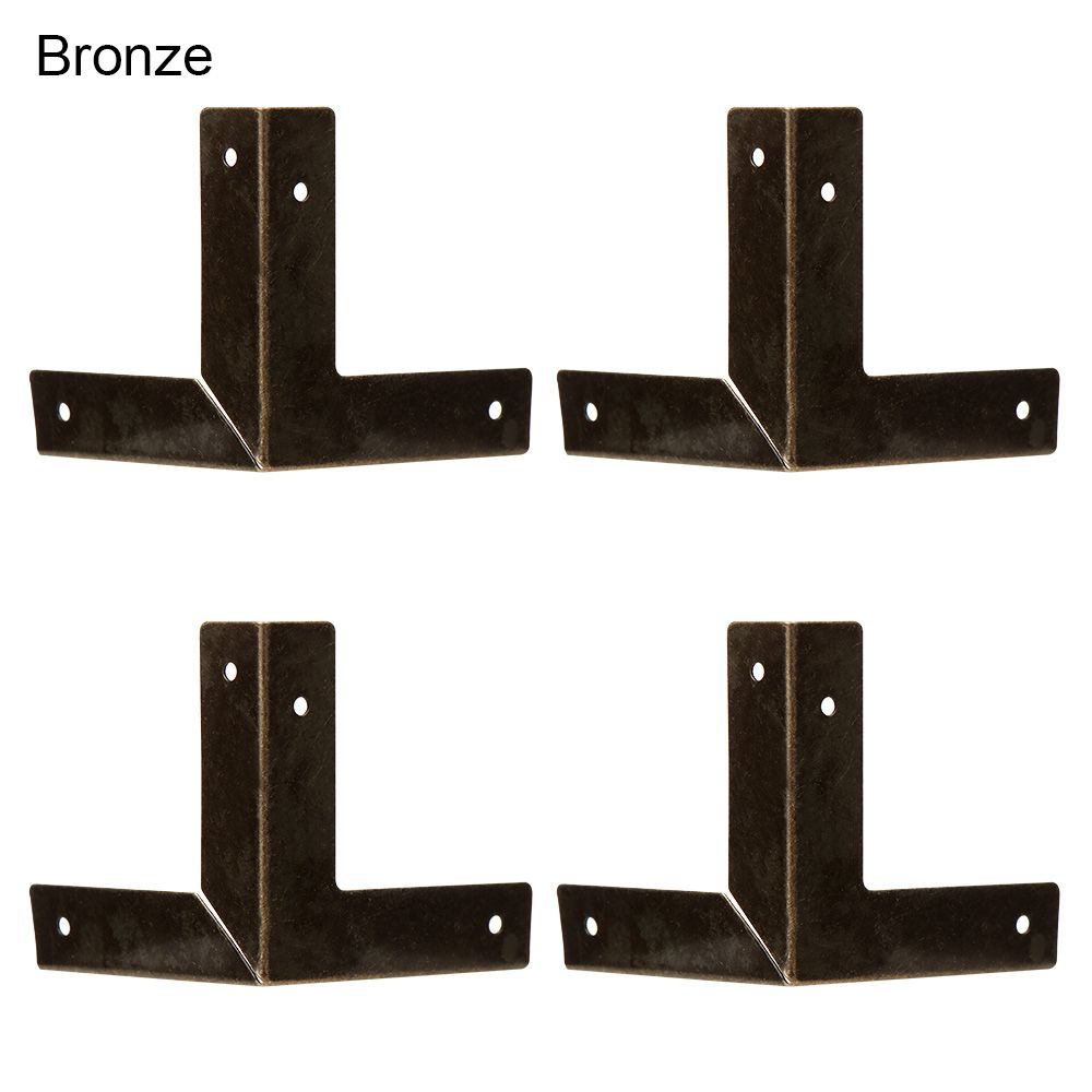 【COD】4Pcs 33mm กล่องไม้ Coner กล่องไวน์ป้องกันเฟอร์นิเจอร์ฮาร์ดแวร์ ...