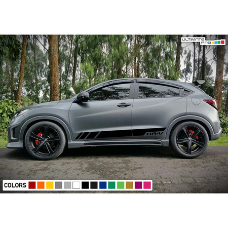 stiker honda hrv list stripe decal cutting sticker crv hrv brv custom ...