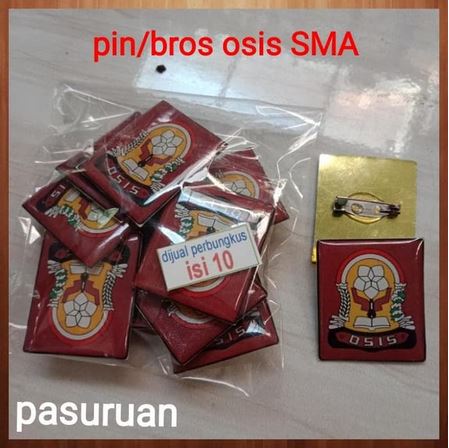 Per10 Pin Bros OSIS SMP SMA | Lazada Indonesia