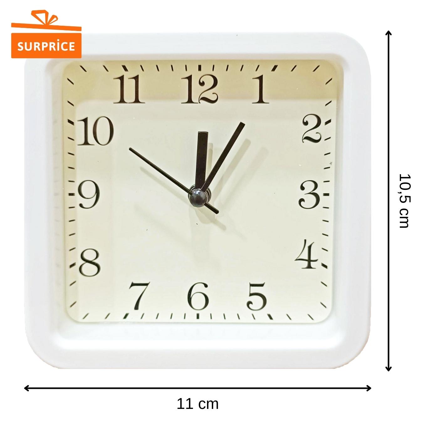 Surprice Jam Weker Kotak Minimalis Polos / Jam Beker Alaram Murah / Jam ...