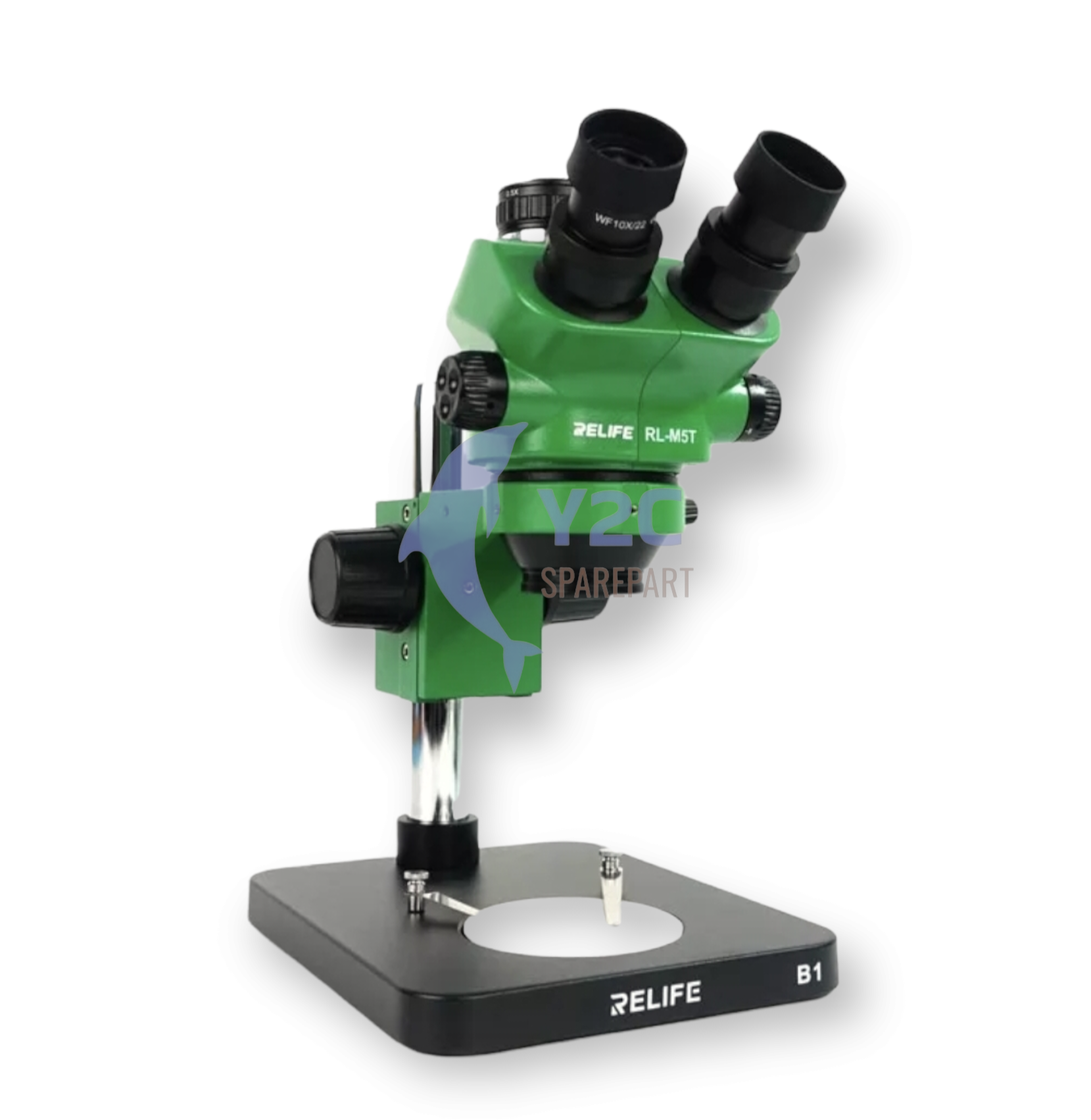 MIKROSKOP TRINOCULAR RELIFE RL-M5T-B1 + LAMPU LED / MICROSCOPE / ALAT ...