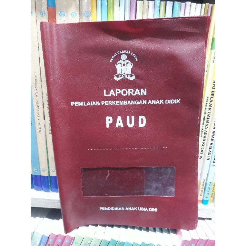 sampul raport PAUD b5. 18,5 x 26 cm | Lazada Indonesia