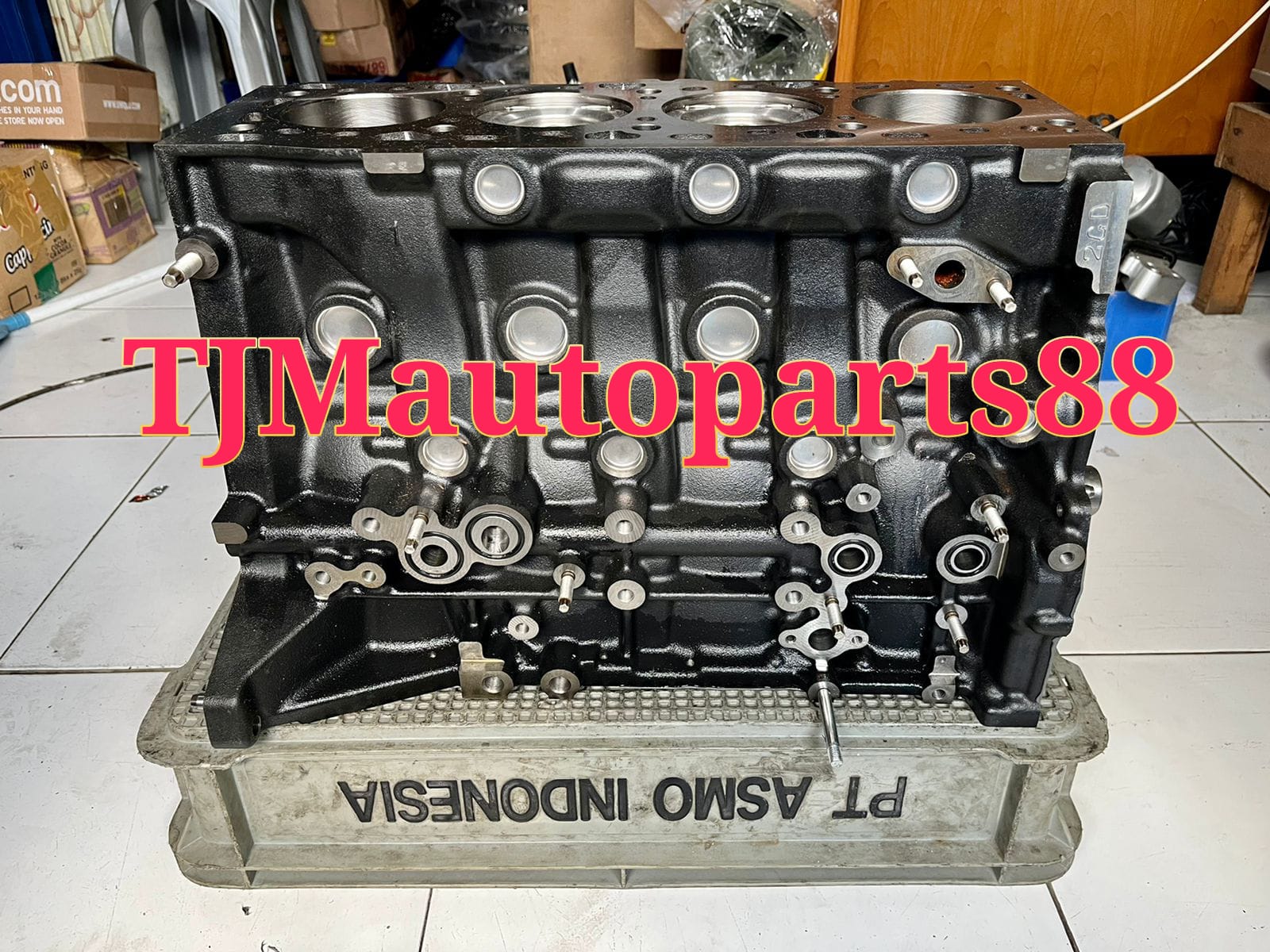 Blok Mesin Komplit Full Set Toyota 2GD Original Innova Fortuner Hilux ...
