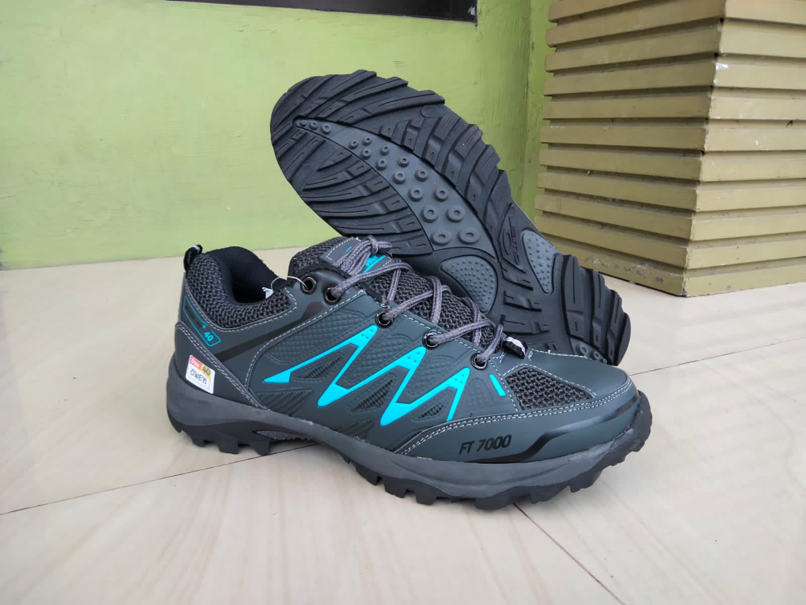 SEPATU TERBARU/SEPATU OWEN FT7000 COKLAT HITAM,MERAH HITAM /BIRU HITAM ...