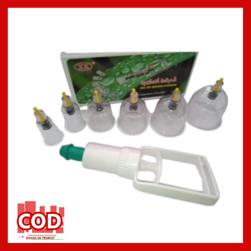 [ COD / Bayar Di Tempat ] Alat Bekam Lengkap - Bekam Set 6 Cup Original ...