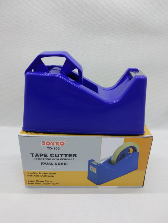 Tape cutter Sedang / Tape Dispenser / Tempat solatip Joyko TD-103 ...