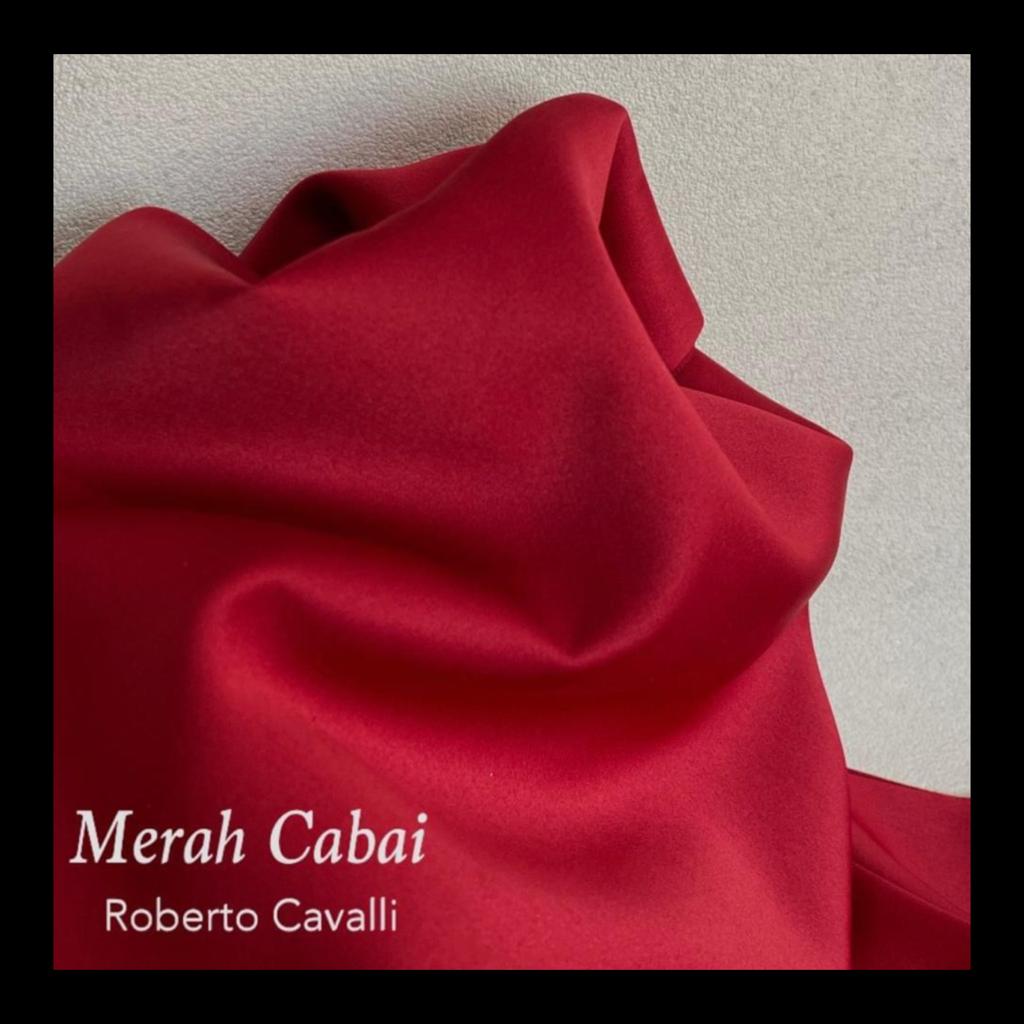 ( harga per 0.5m) kain Roberto Cavali / Kain polosan / Kain meteran ...