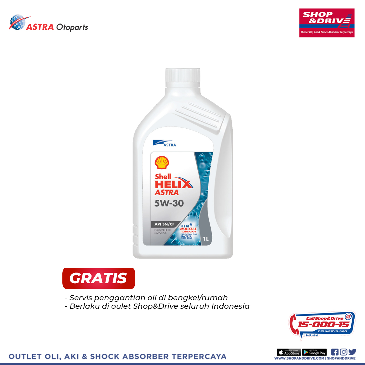 Oli Shell Helix Astra 5w30 - Perumperindo.co.id