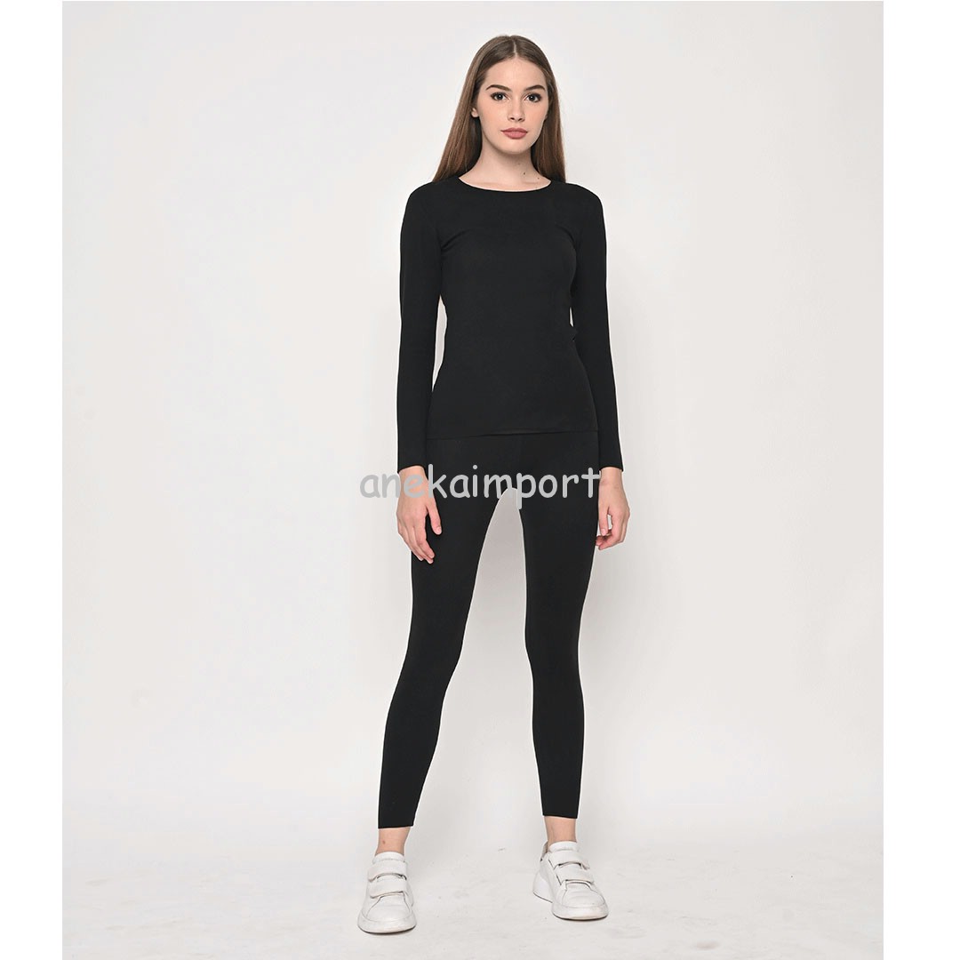 Baju Musim Dingin Longjohn Wanita, Pakaian Winter Long John, Longjhon ...