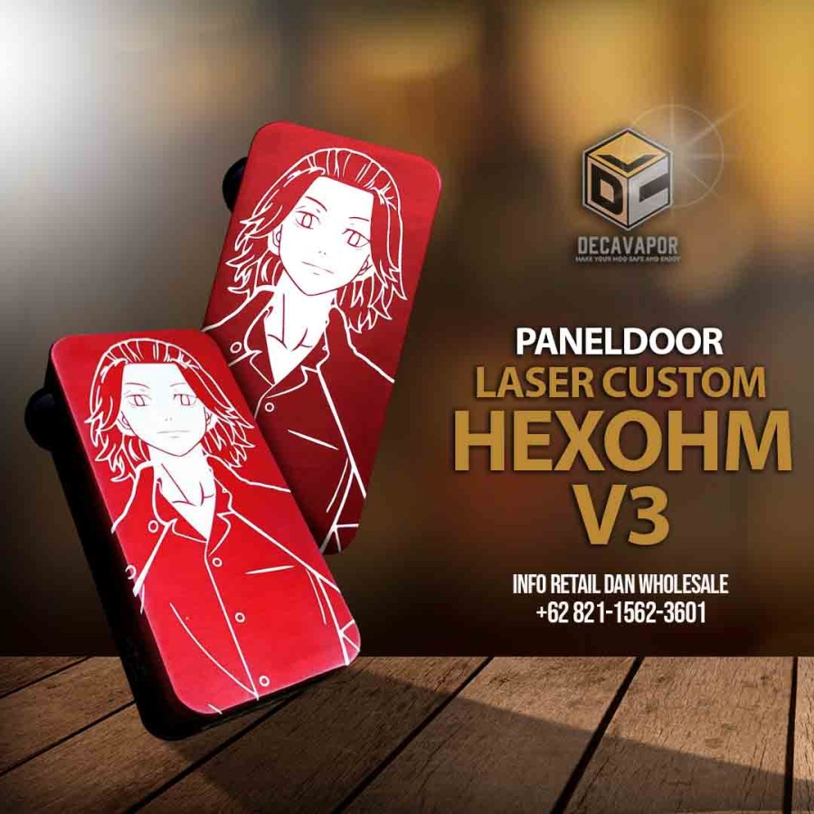 Csae Vape Panel Backdoor Alumunium Hexohm V3 Laser Enggrave | Lazada ...