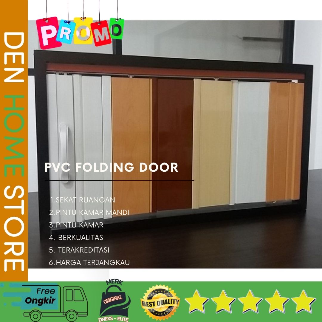 pvc folding door|harga pintu tarik manual|pintu plastik | Lazada Indonesia