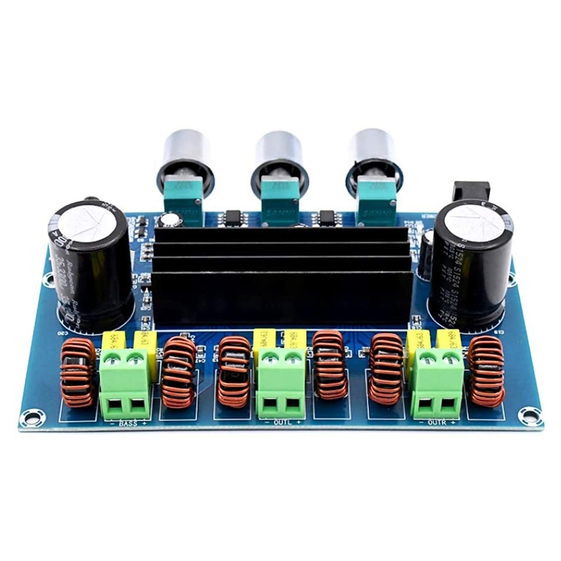 TPA3116 Digital Power Amplifier Board 2.1Channel Stereo Class D Home Speaker Bluetooth 5.0 Audio ...